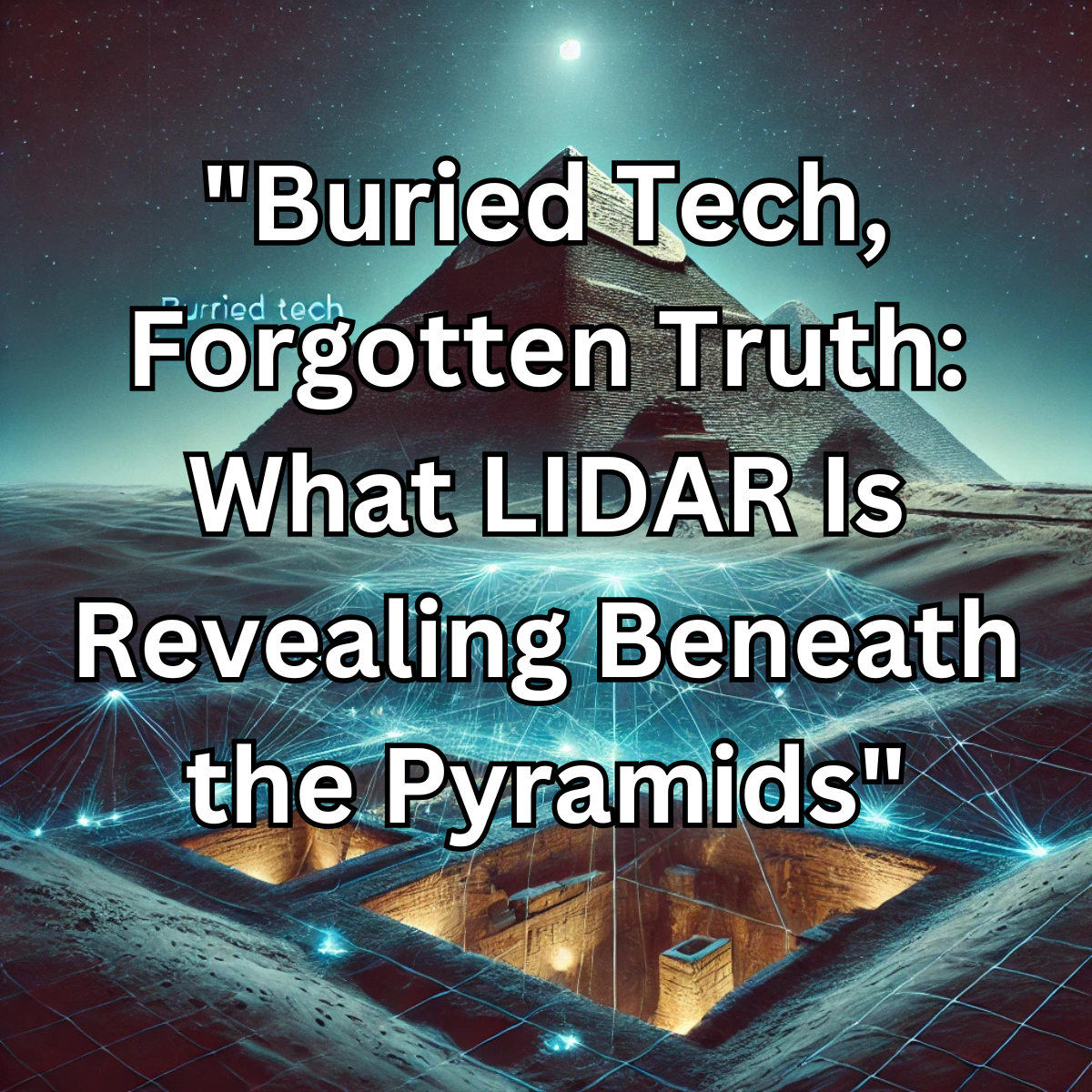 “Buried Tech, Forgotten Truth: What LIDAR Is Revealing Beneath the ...